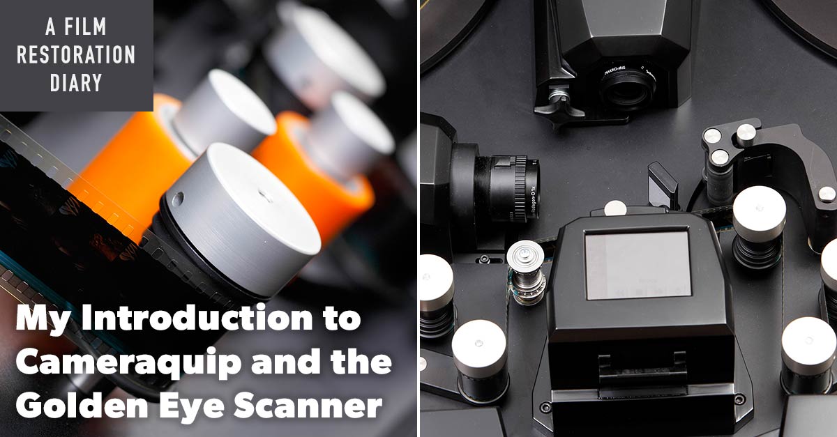 An Introduction to Cameraquip and the Golden Eye Scanner