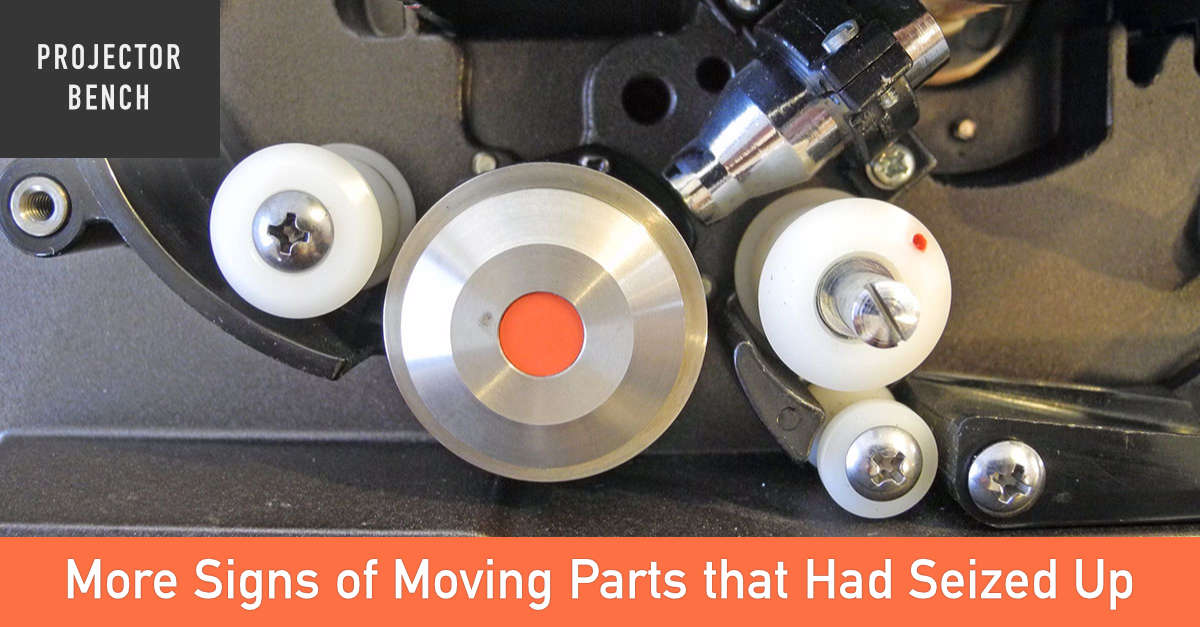 More Signs of Moving Parts that Had Seized Up