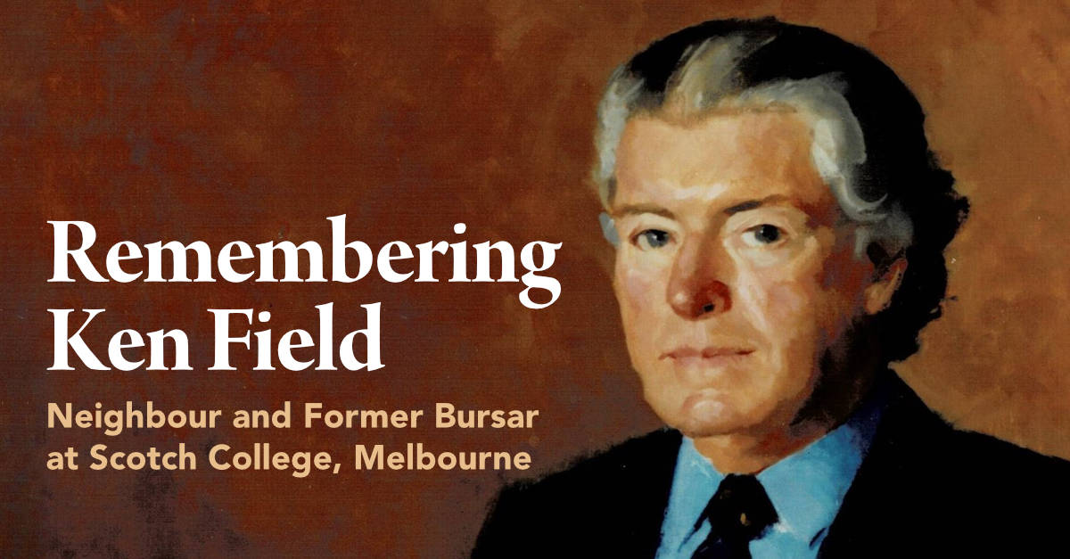 Remembering Ken Field